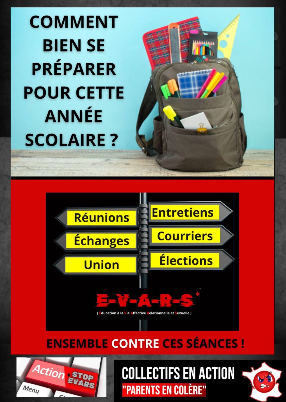 L'EVARS, je m'y oppose, mais je fais quoi concrètement ? Mode d'emploi par les PEC - Parents En ...